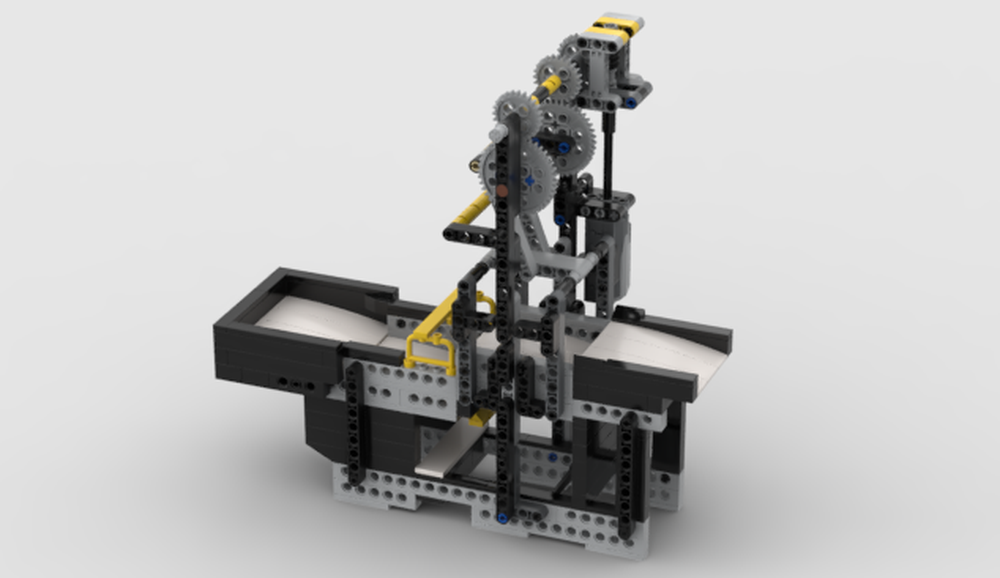 LEGO MOC Sloped Lift GBC by thebigmg | Rebrickable - Build with LEGO