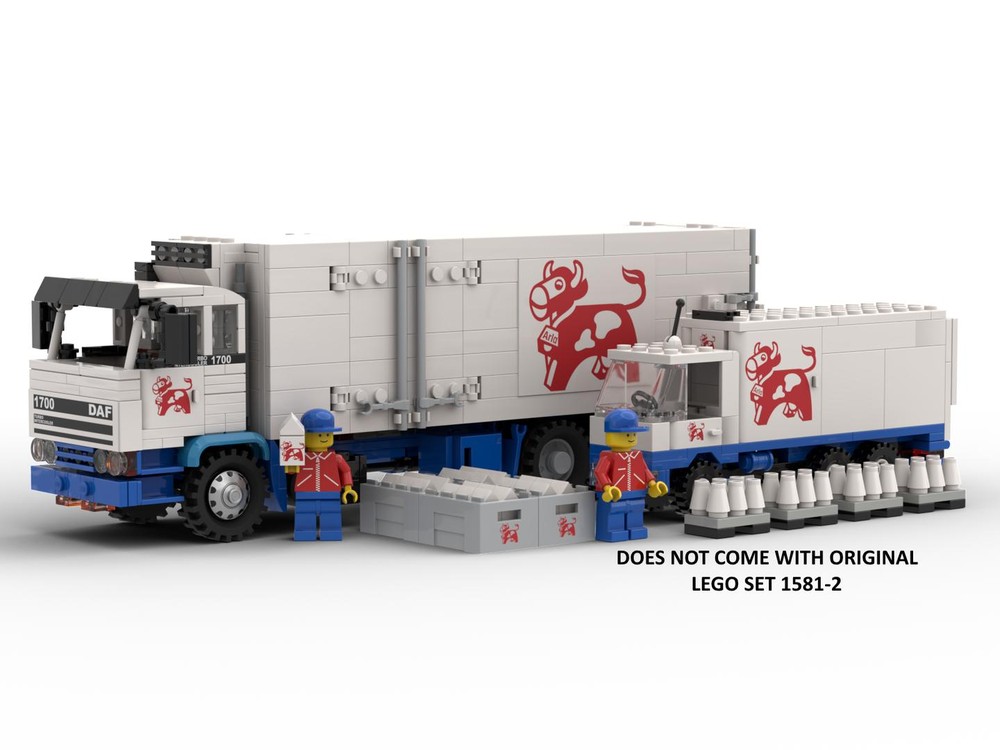 LEGO MOC ARLA DAF 1700 (Set 1581-2) by Yellow.LXF | Rebrickable - Build ...