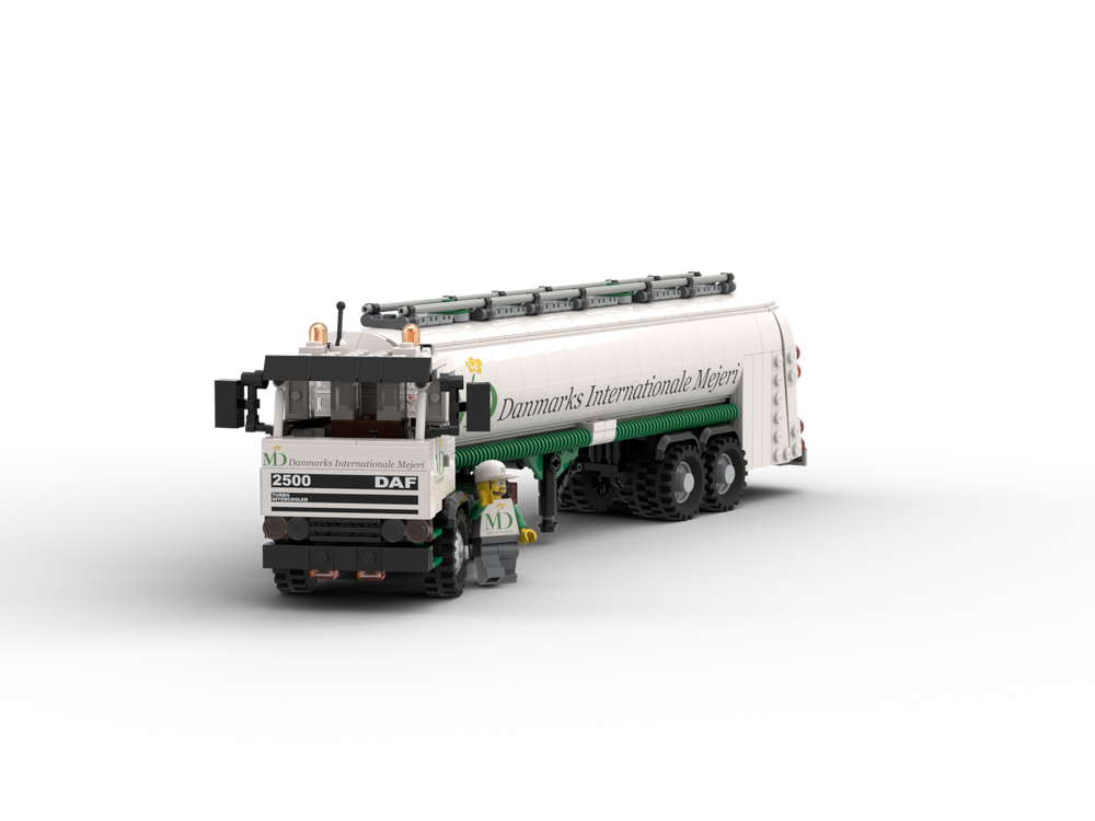 LEGO MOC MD Foods DAF 2500 Milk Truck (Set 1952) by Yellow.LXF ...