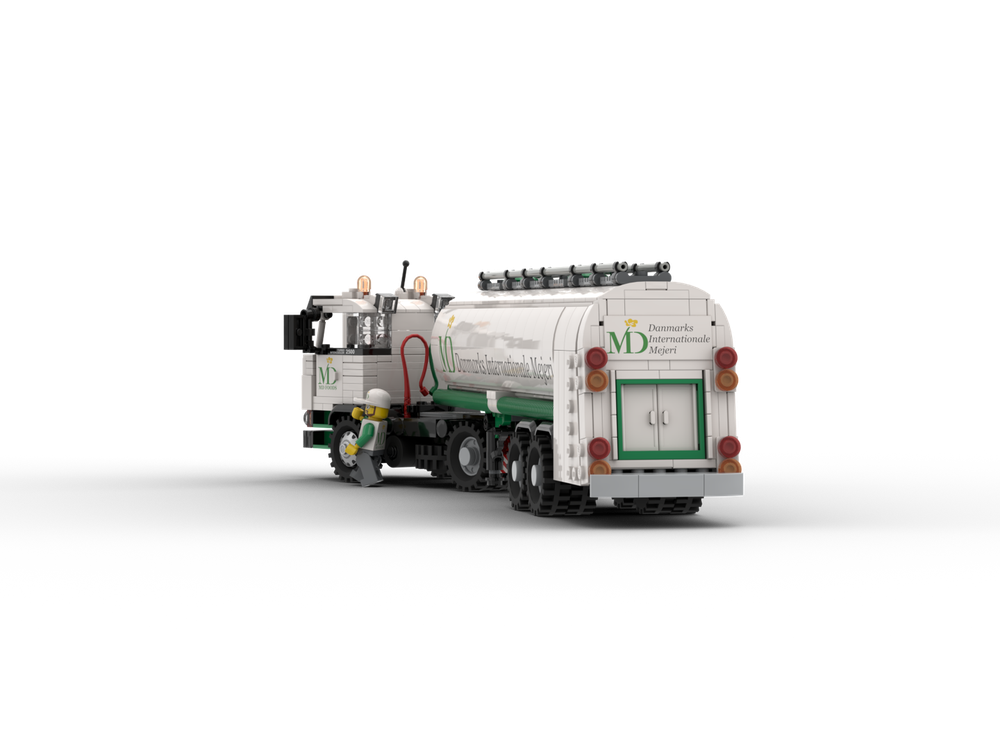 LEGO MOC MD Foods DAF 2500 Milk Truck (Set 1952) by Yellow.LXF ...