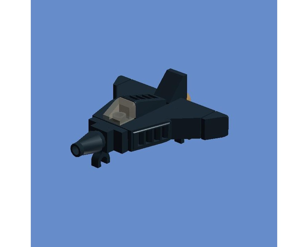 LEGO MOC Jet plane by MrCin | Rebrickable - Build with LEGO