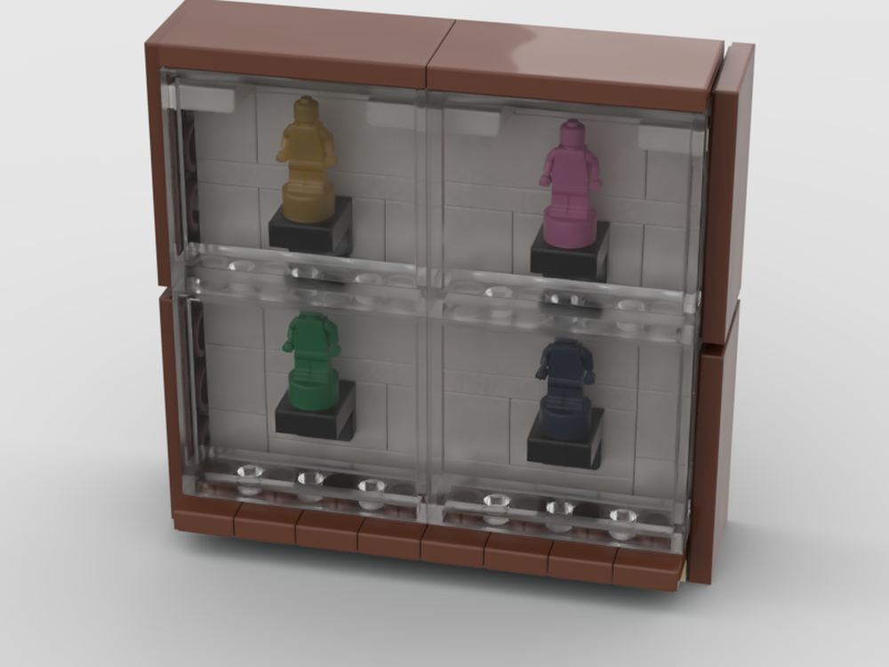 LEGO MOC Nanofigure frame by cassieLiu | Rebrickable - Build with LEGO