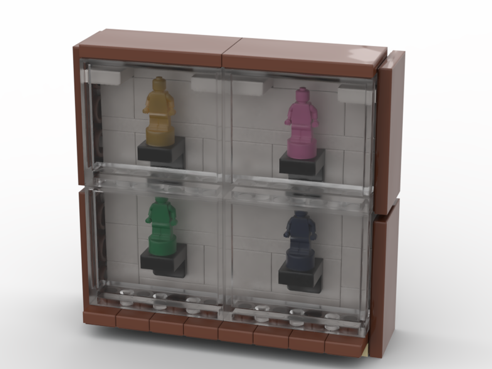 LEGO MOC Nanofigure frame by cassieLiu | Rebrickable - Build with LEGO