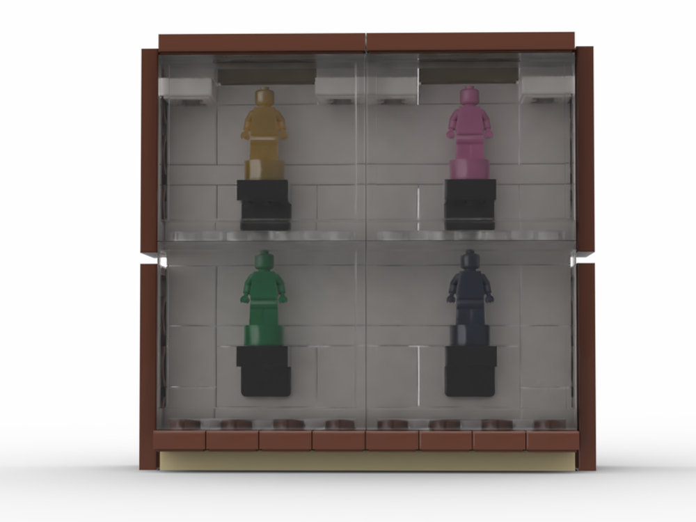 LEGO MOC Nanofigure frame by cassieLiu | Rebrickable - Build with LEGO