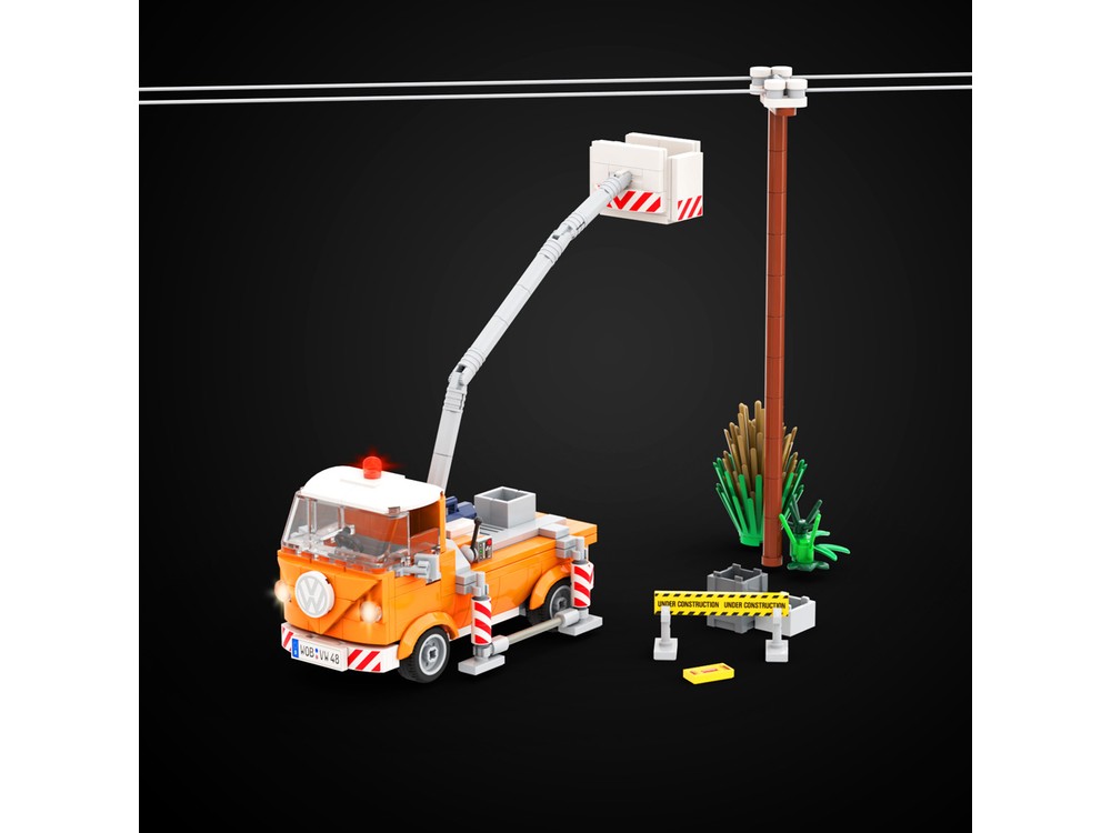 Lego Moc Vw T1 Ruthmann Pritsche By Pribri Rebrickable Build With