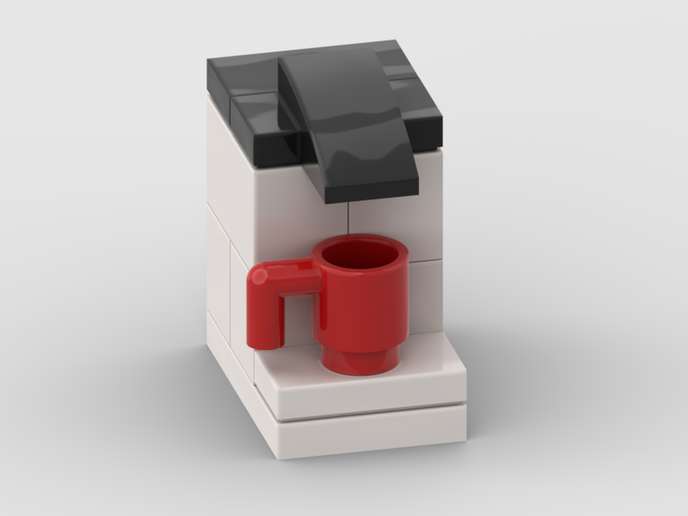 LEGO MOC Coffee maker 2 by ORBcreations | Rebrickable - Build with LEGO