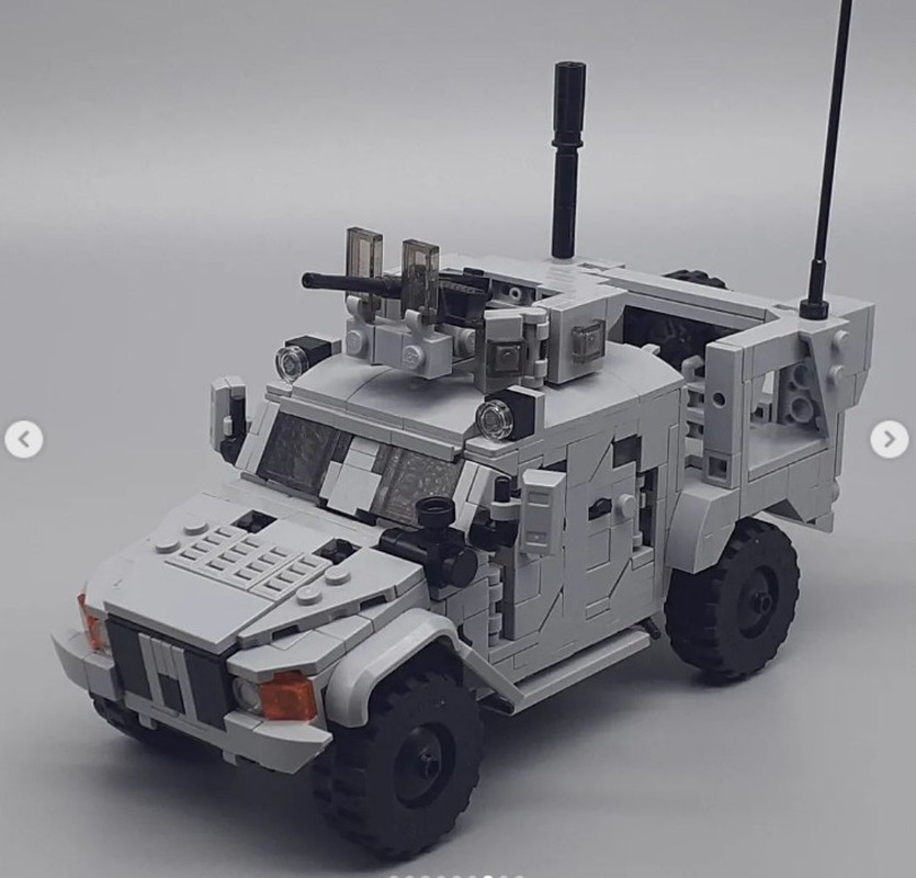 LEGO MOC Lego JLTV by casus_belli_bricks | Rebrickable - Build with LEGO