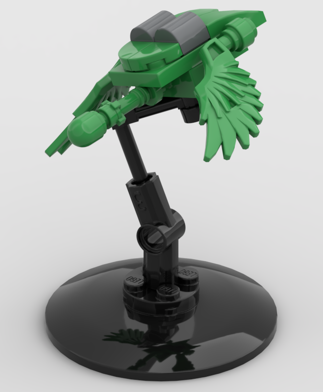 LEGO MOC Nano Klingon Bird of Prey by Thierry | Rebrickable - Build ...
