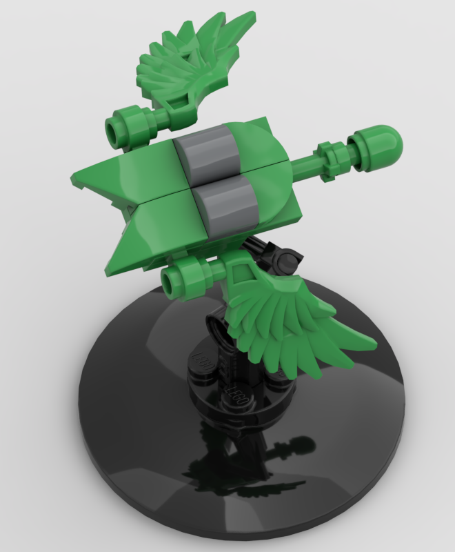 LEGO MOC Nano Klingon Bird of Prey by Thierry | Rebrickable - Build ...