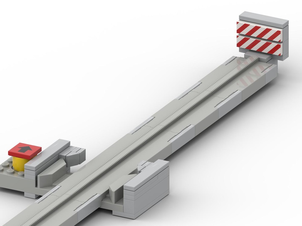 LEGO MOC Monorail emergency stop by schindlerma | Rebrickable - Build ...