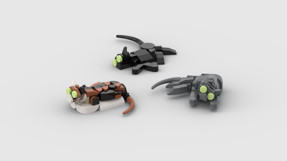 LEGO MOC Cats 1 by T.Bus | Rebrickable - Build with LEGO