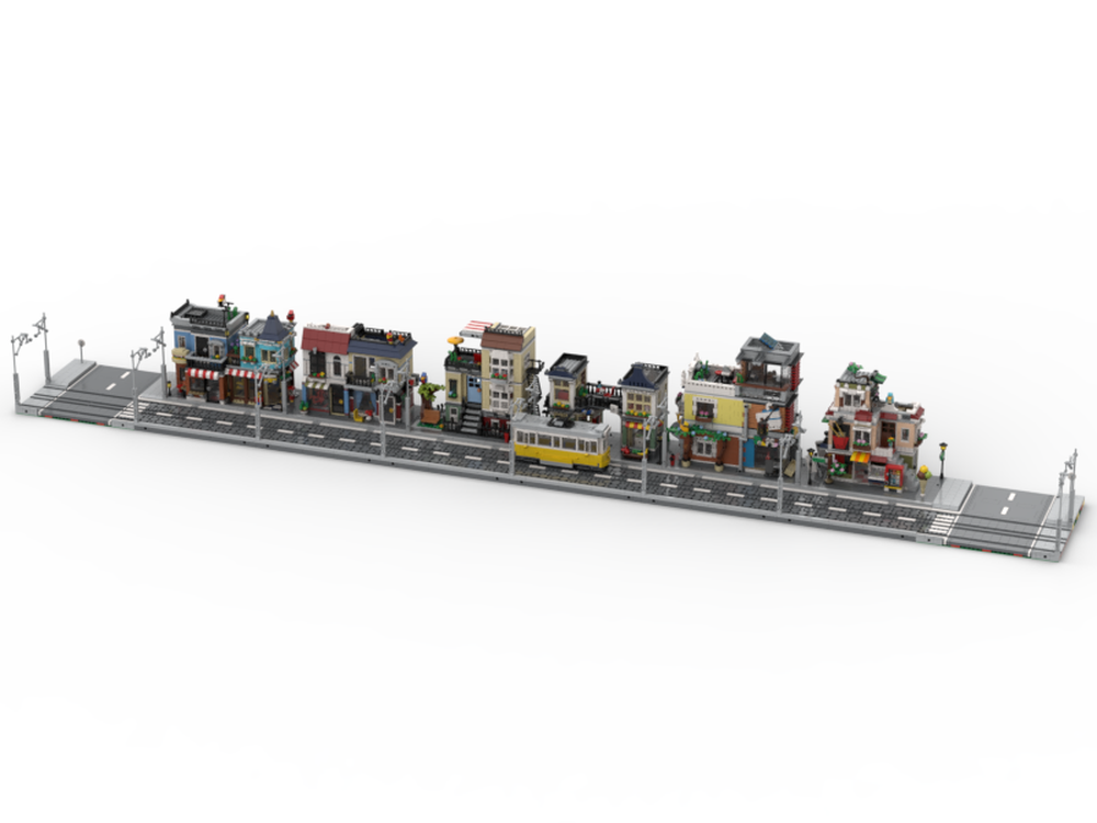 LEGO MOC Little Modulars Collection by Legofan21 | Rebrickable - Build ...