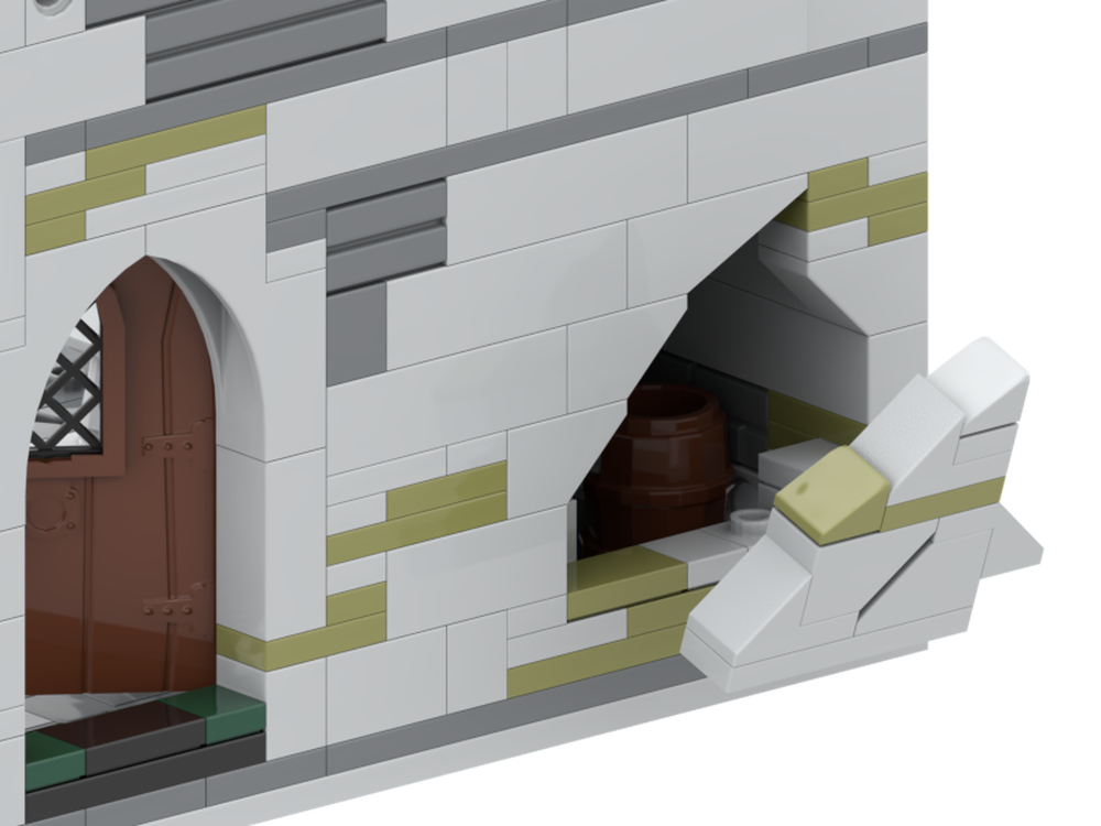 LEGO MOC The Grand Staircase 2/2 The Dungeon Access by Fancy Bricks ...