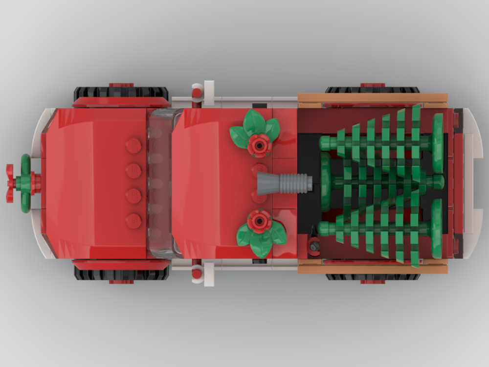 LEGO MOC Christmas Truck MOC 76946 by Docgeoffyjones | Rebrickable ...