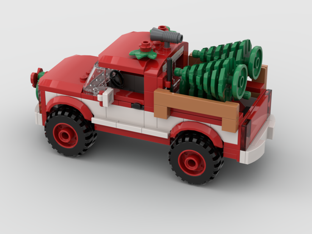 LEGO MOC Christmas Truck MOC 76946 by Docgeoffyjones | Rebrickable ...