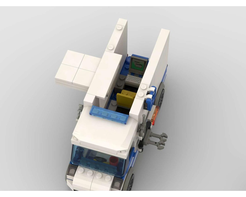 LEGO MOC Police truck by lambohb2021 | Rebrickable - Build with LEGO