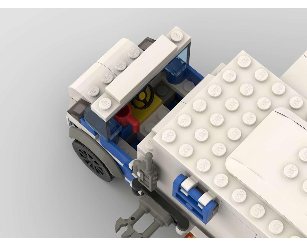 LEGO MOC Police truck by lambohb2021 | Rebrickable - Build with LEGO