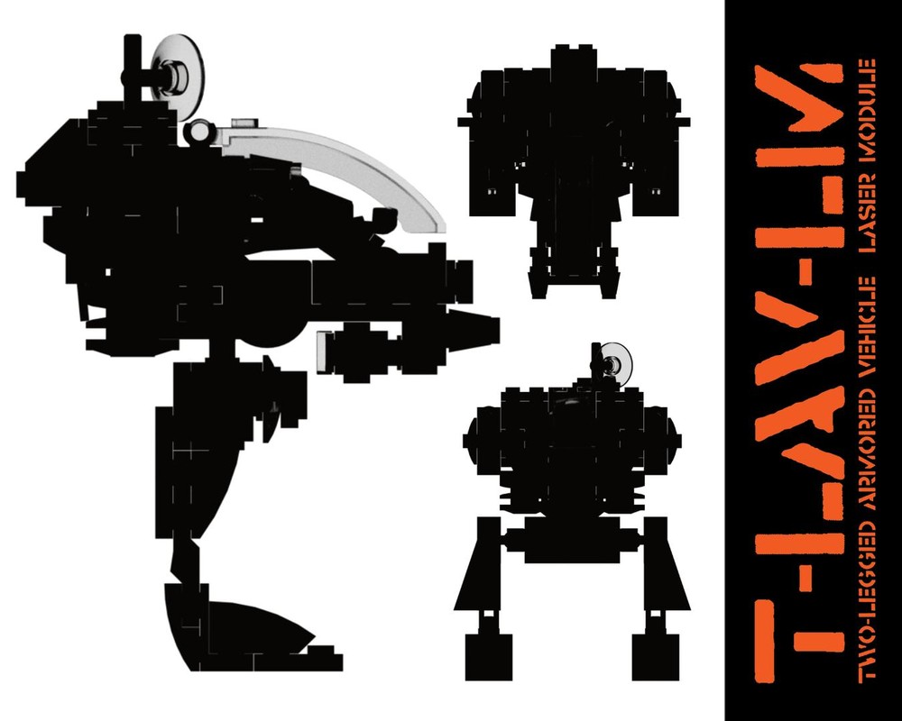 LEGO MOC T-LAV-LM / Mech-Walker (BOT-23003) by BummiOnTerra ...