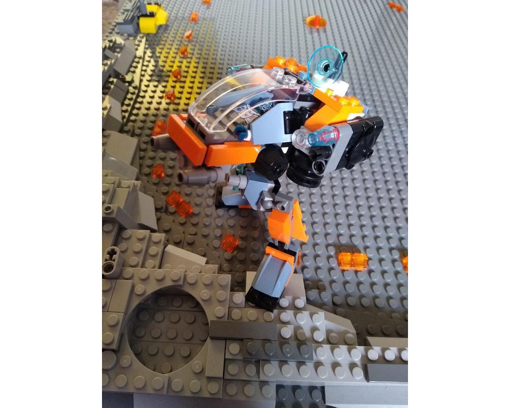 LEGO MOC T-LAV-LM / Mech-Walker (BOT-23003) by BummiOnTerra ...