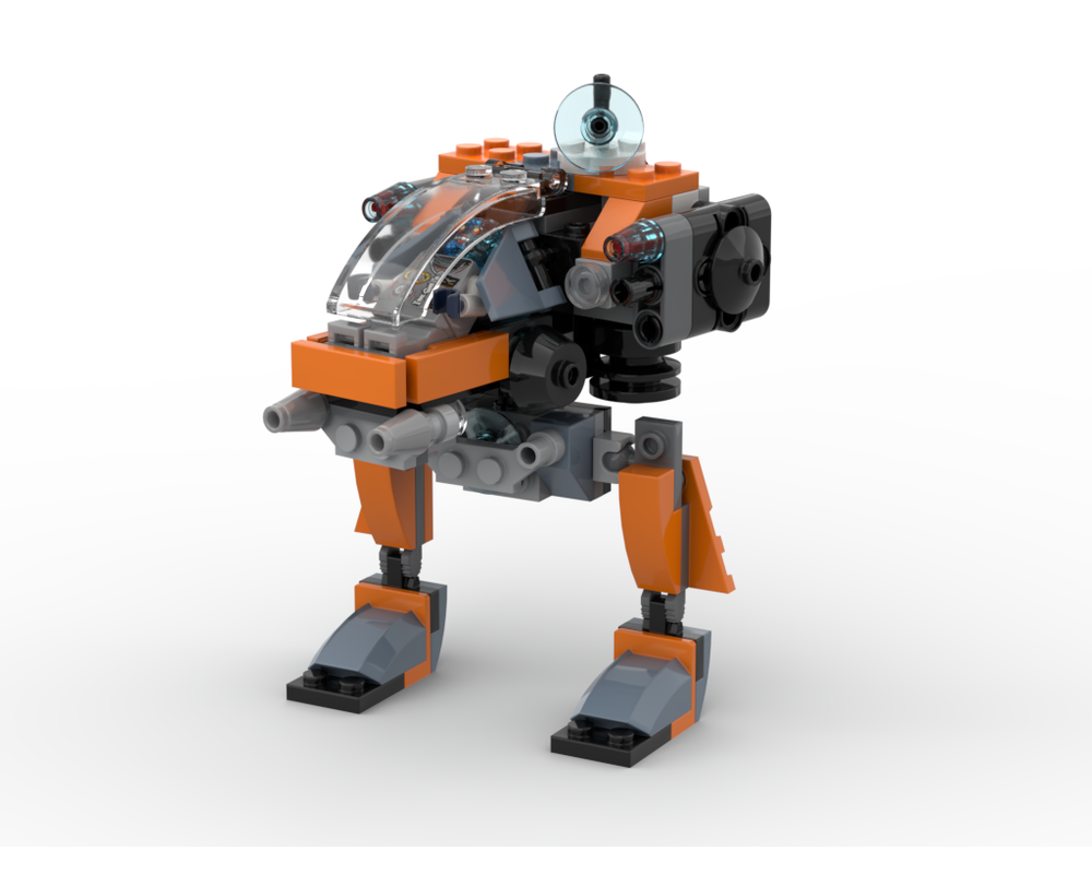 LEGO MOC T-LAV-LM / Mech-Walker (BOT-23003) by BummiOnTerra ...