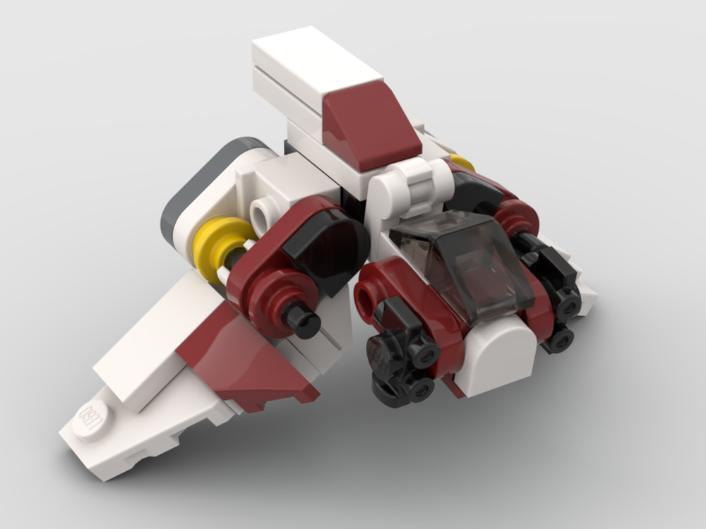 LEGO MOC micro scale nu class attack shuttle by Lego_things_and_stuff ...