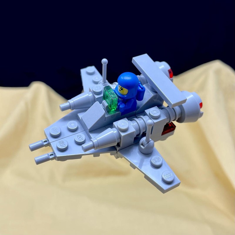 LEGO MOC Baby X1 Patrol Craft by TroublesBricking | Rebrickable - Build ...
