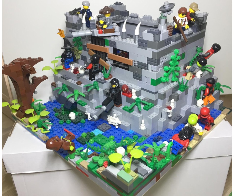LEGO MOC zombie apocalypse by ash.jr | Rebrickable - Build with LEGO