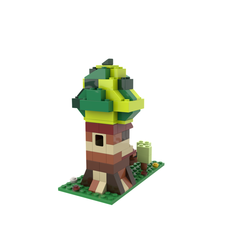 LEGO MOC 10696: Tree House by BrickAlchemist | Rebrickable - Build with ...