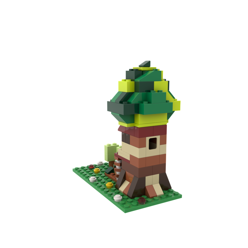 LEGO MOC 10696: Tree House by BrickAlchemist | Rebrickable - Build with ...