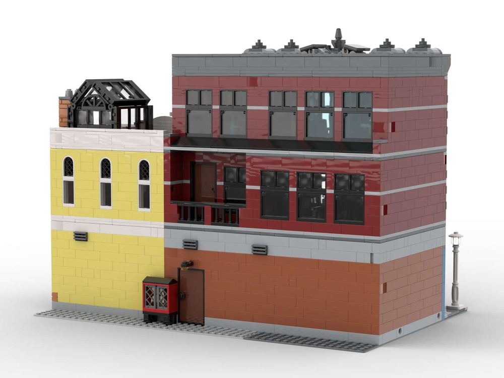 Lego Moc 10312 Jazz Club Xl By Patbrickx Rebrickable Build With Lego