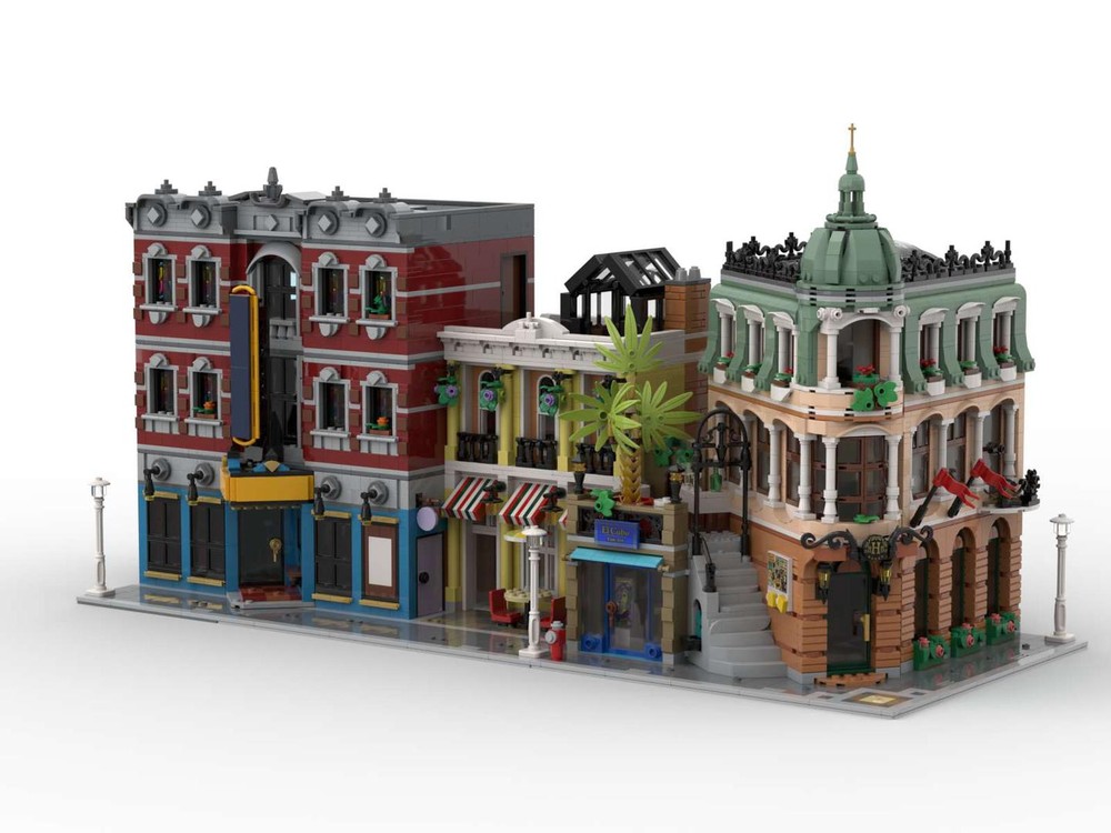 Lego Moc 10312 Jazz Club Xl By Patbrickx Rebrickable Build With Lego
