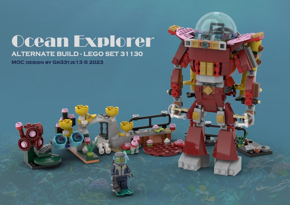 LEGO MOC Ocean Explorer by Gr33tje13 | Rebrickable - Build with LEGO