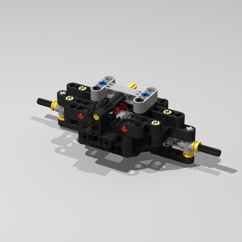 LEGO MOC Front wheel-drive (FWD) by twooosim | Rebrickable - Build with ...
