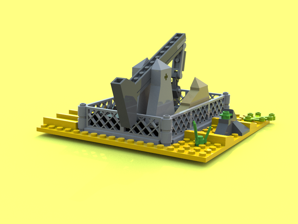 LEGO MOC OilPump-Functional by LegoOri | Rebrickable - Build with LEGO