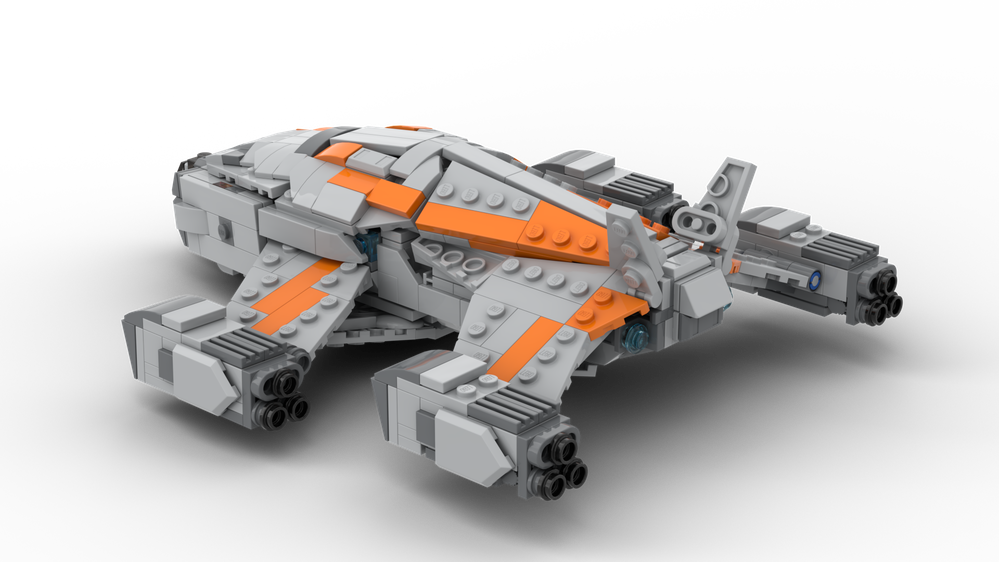 LEGO MOC Alliance Chieftain (1:300 scale) by Qwinter | Rebrickable ...