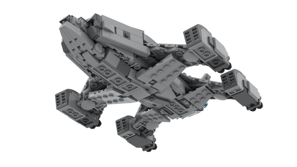 LEGO MOC Alliance Chieftain (1:300 scale) by Qwinter | Rebrickable ...
