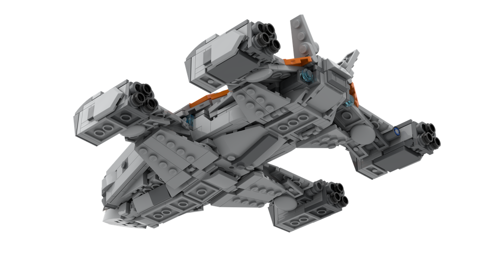 LEGO MOC Alliance Chieftain (1:300 scale) by Qwinter | Rebrickable ...