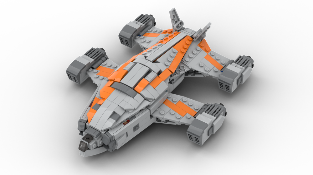 LEGO MOC Alliance Chieftain (1:300 scale) by Qwinter | Rebrickable ...