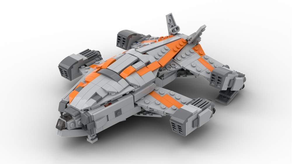 LEGO MOC Alliance Chieftain (1:300 scale) by Qwinter | Rebrickable ...