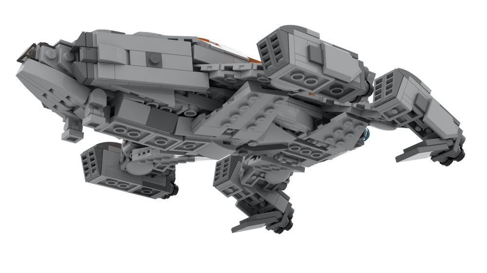 LEGO MOC Alliance Chieftain (1:300 scale) by Qwinter | Rebrickable ...