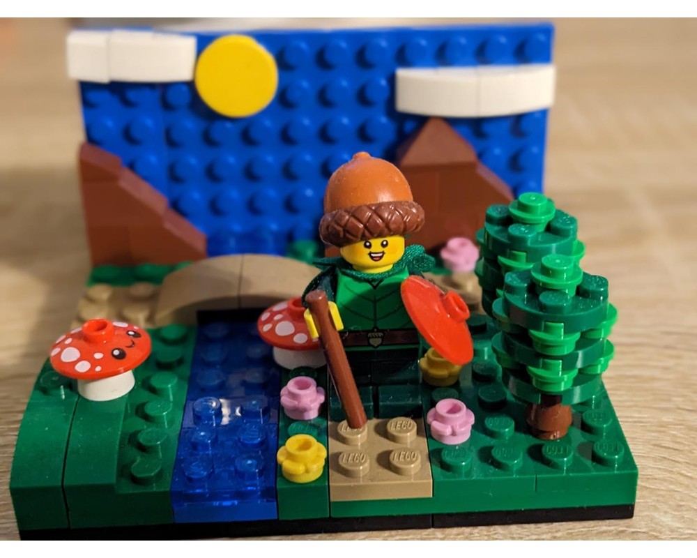 Lego Moc Forest Elf Biome By Techydad Rebrickable Build With Lego