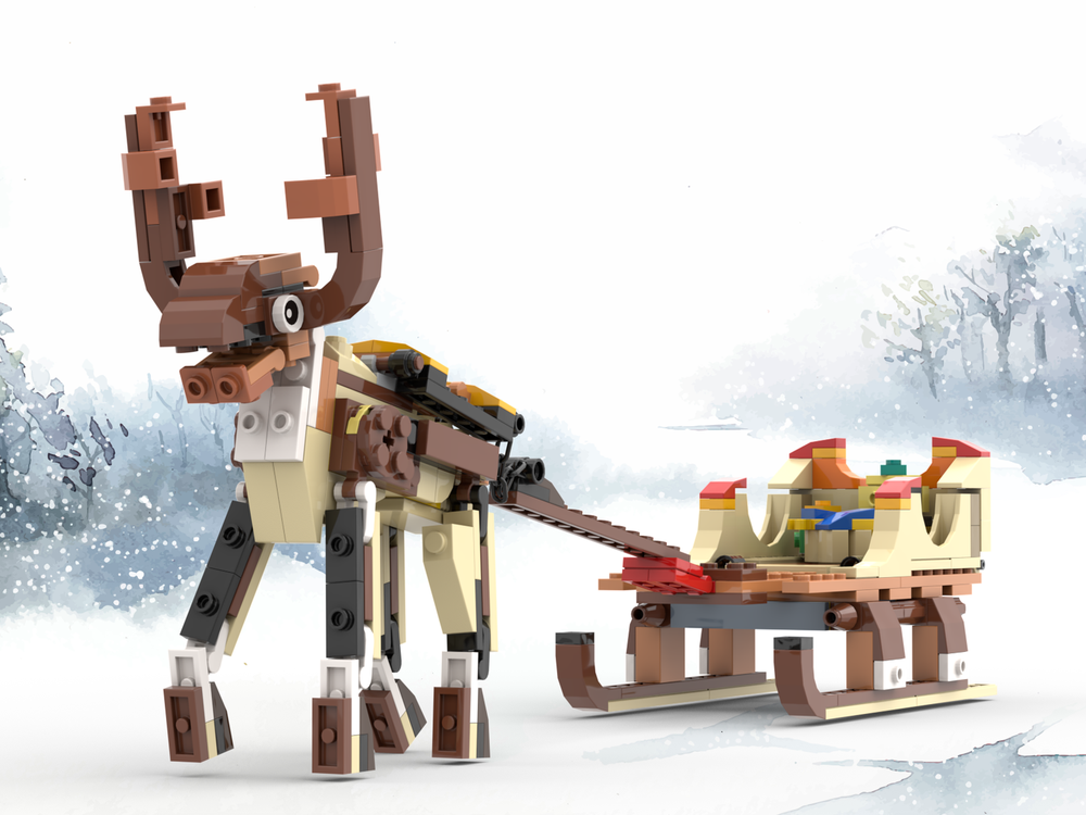 Lego Moc Santas Sleigh 31143 Alternate Build By Macharius