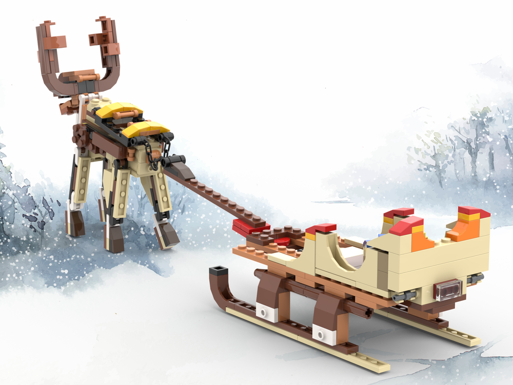 Lego Moc Santas Sleigh 31143 Alternate Build By Macharius