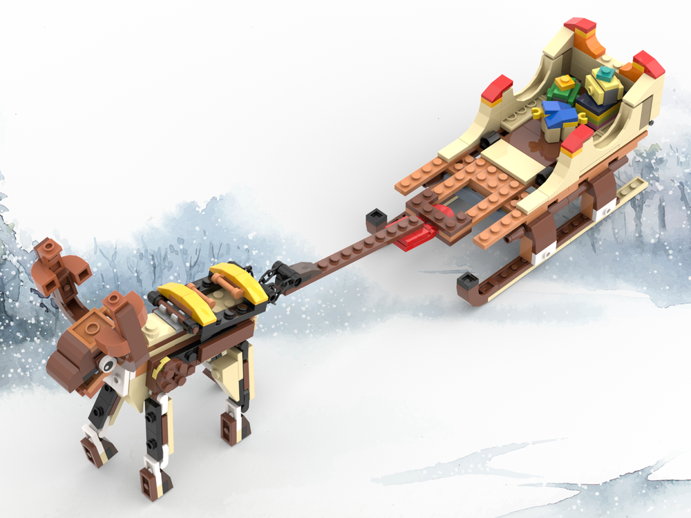 Lego Moc Santas Sleigh 31143 Alternate Build By Macharius