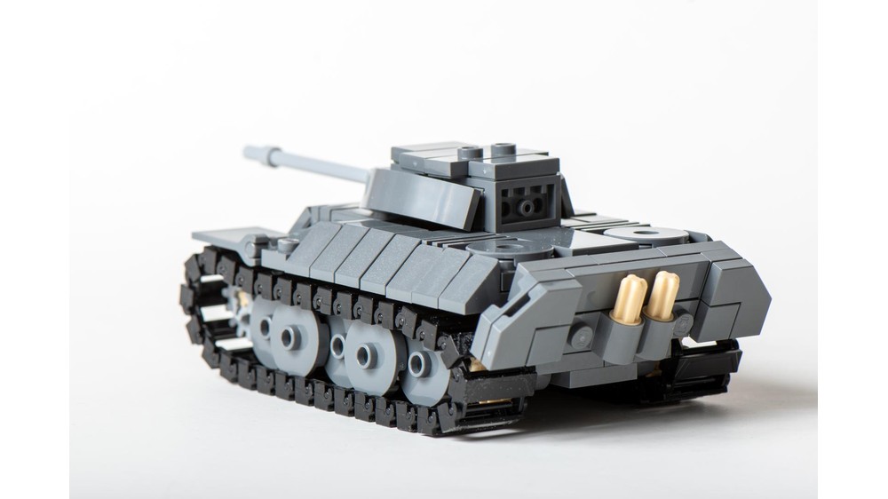 Lego Moc Vk 1602 Leopard By Ayayop Rebrickable Build With Lego