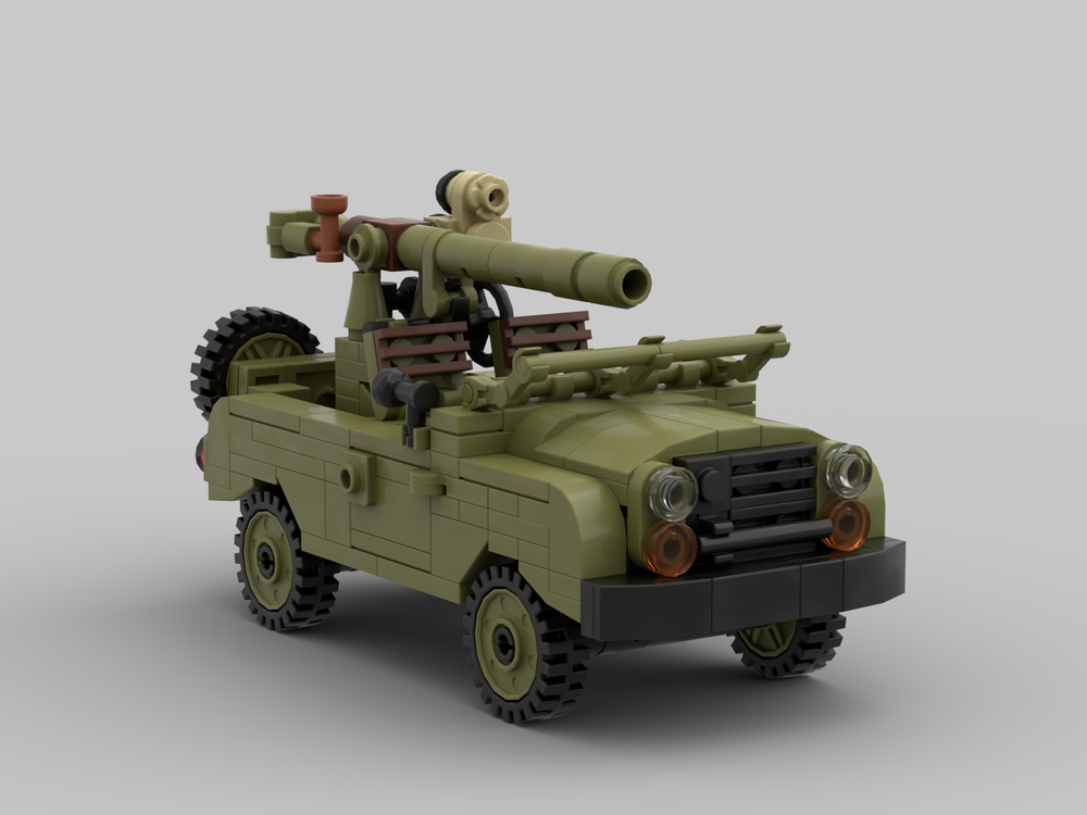 Lego Moc Ussr Uaz 469 By Kerinxiang Rebrickable Build With Lego