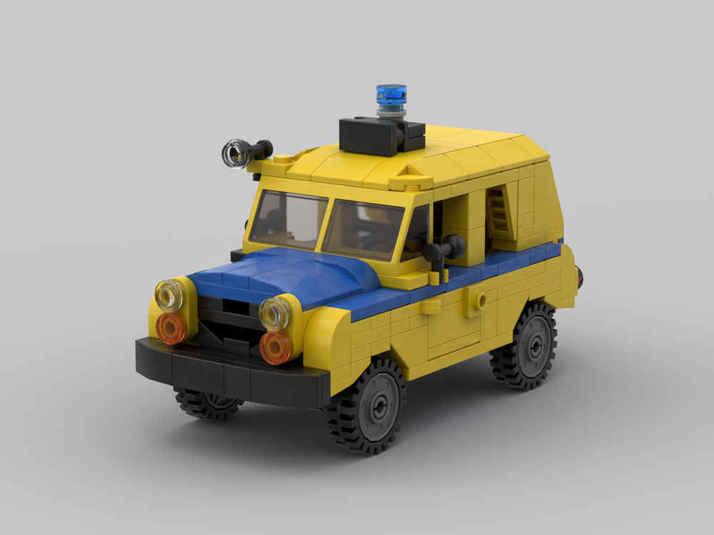 Lego Moc Ussr Uaz 469 By Kerinxiang Rebrickable Build With Lego