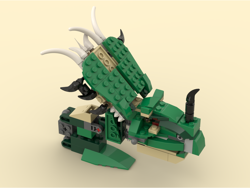 LEGO MOC 31058 Styracosaurus albertensis head by Ambrosino ...