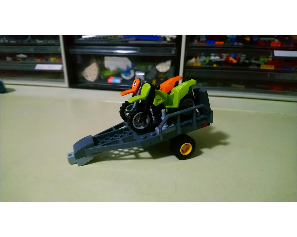 Lego Moc Twin Bike Trailer By Darkchylde Rebrickable Build With Lego