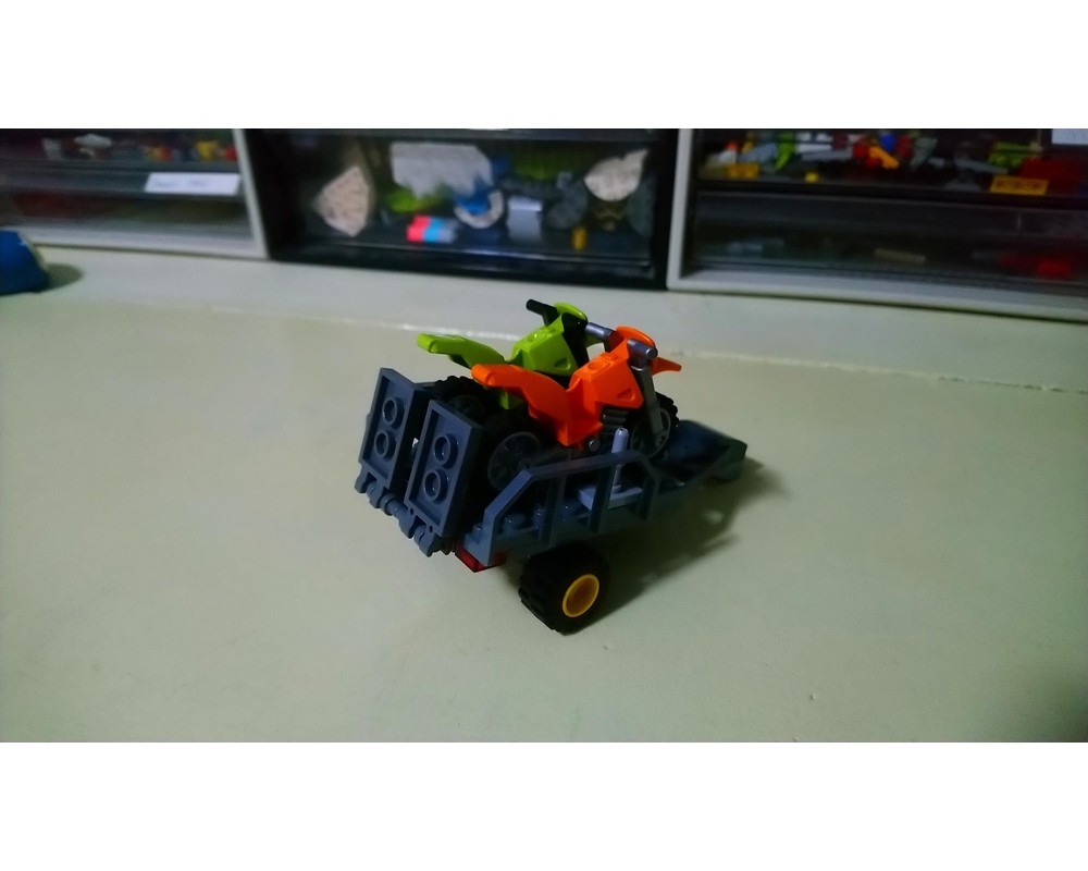 Lego Moc Twin Bike Trailer By Darkchylde Rebrickable Build With Lego
